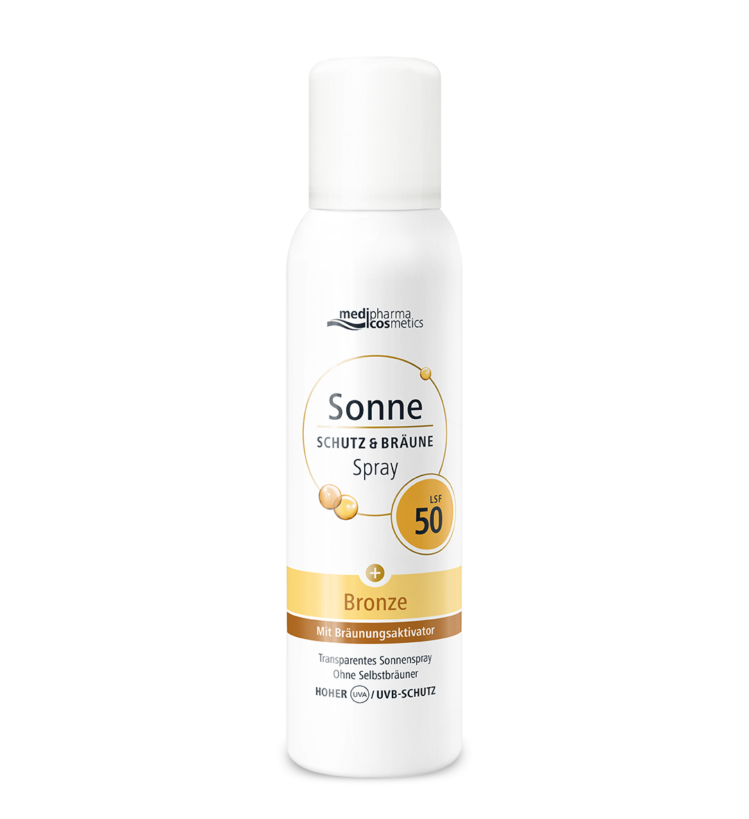 Sonne Schutz & Bräune LSF 50 Aerosol-Spray | Medipharma